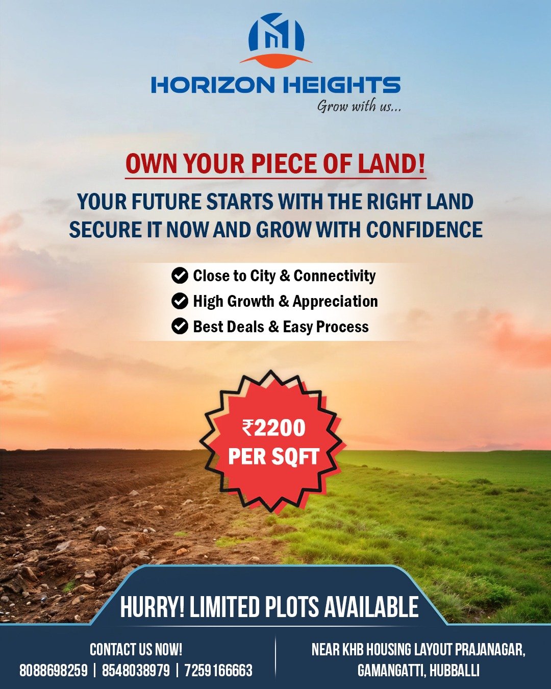 Horizon Heights: Premium Residential Plots in Hubli-Dharwad